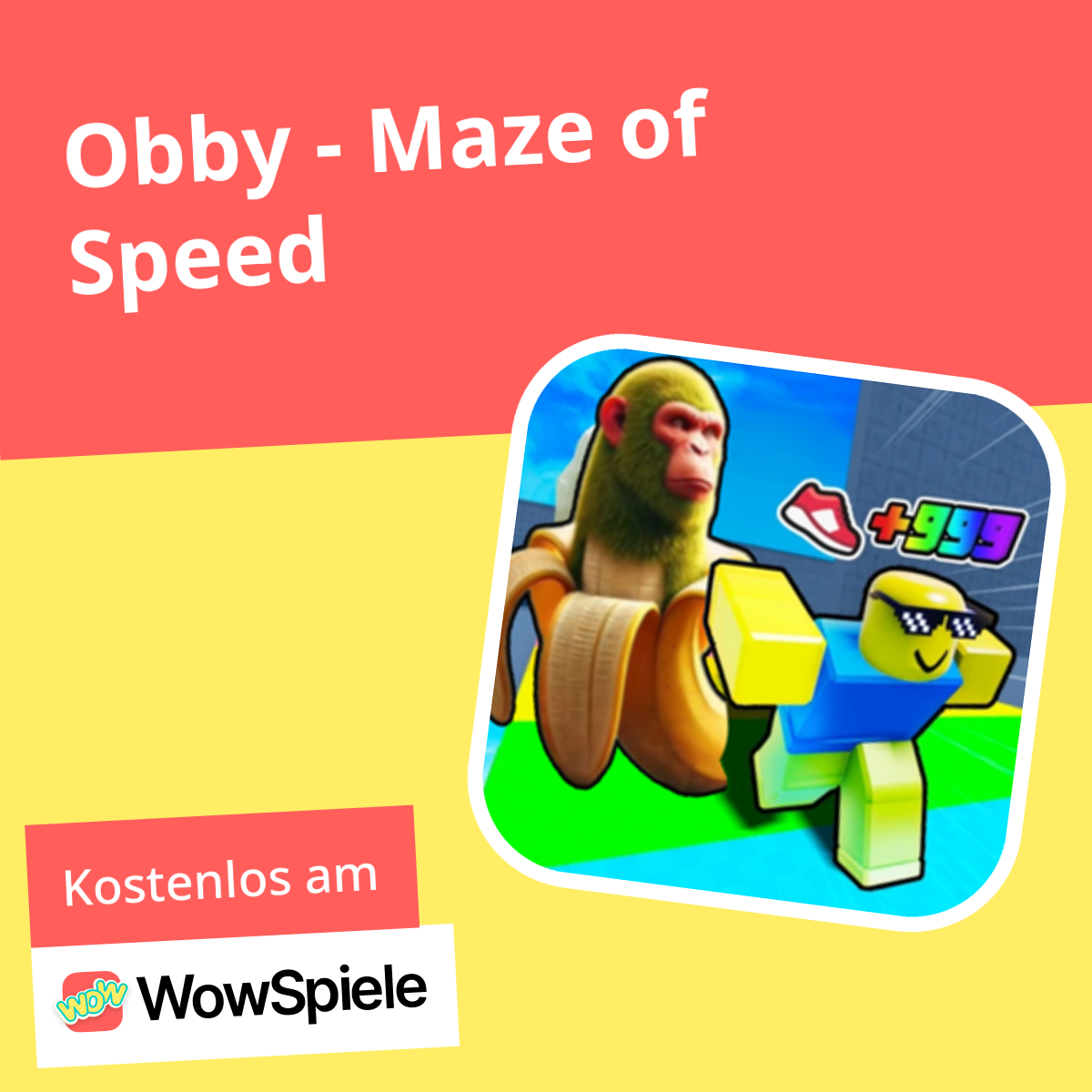 Obby - Maze of Speed (von Andrushka Games) - Kostenlos Spielen | WowSpiele