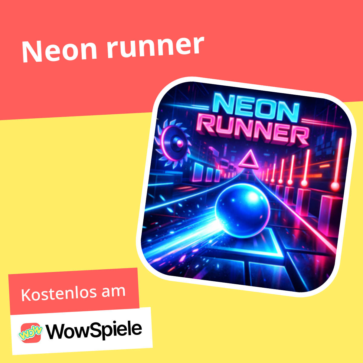 Neon runner (von Nurgazim) - Kostenlos Spielen | WowSpiele
