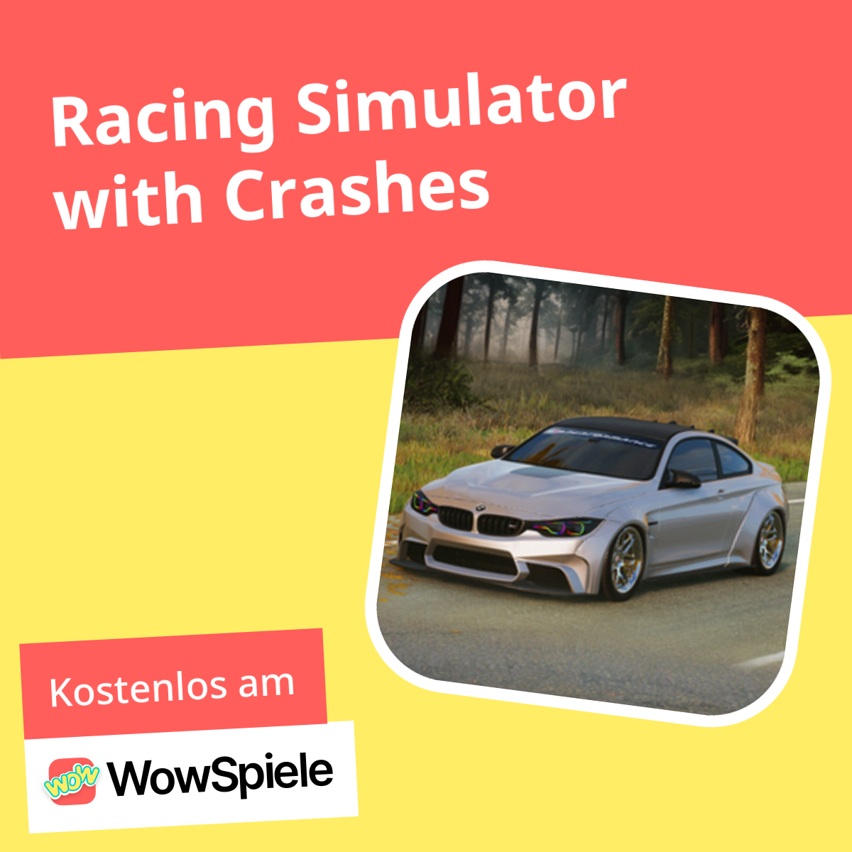 Racing Simulator with Crashes - Kostenlos spielen | WowSpiele
