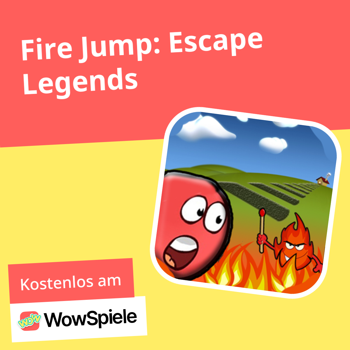 Fire Jump: Escape Legends (von voooodo) - Kostenlos Spielen | WowSpiele