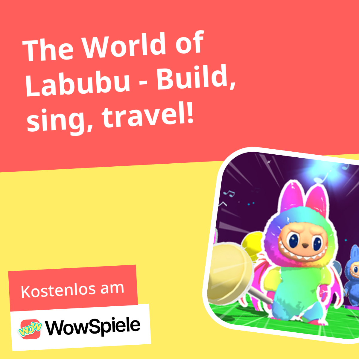 Labubu Word - Build, sing, travel! (von IFrostGames) - Kostenlos ...