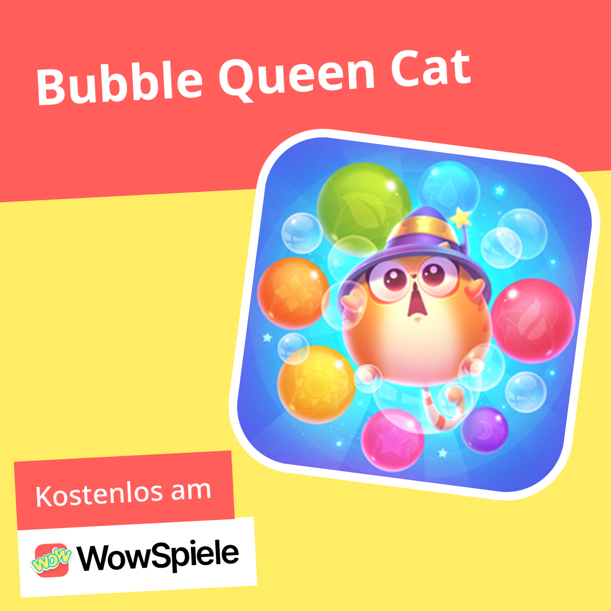 Bubble Queen Cat - Kostenlos spielen | WowSpiele