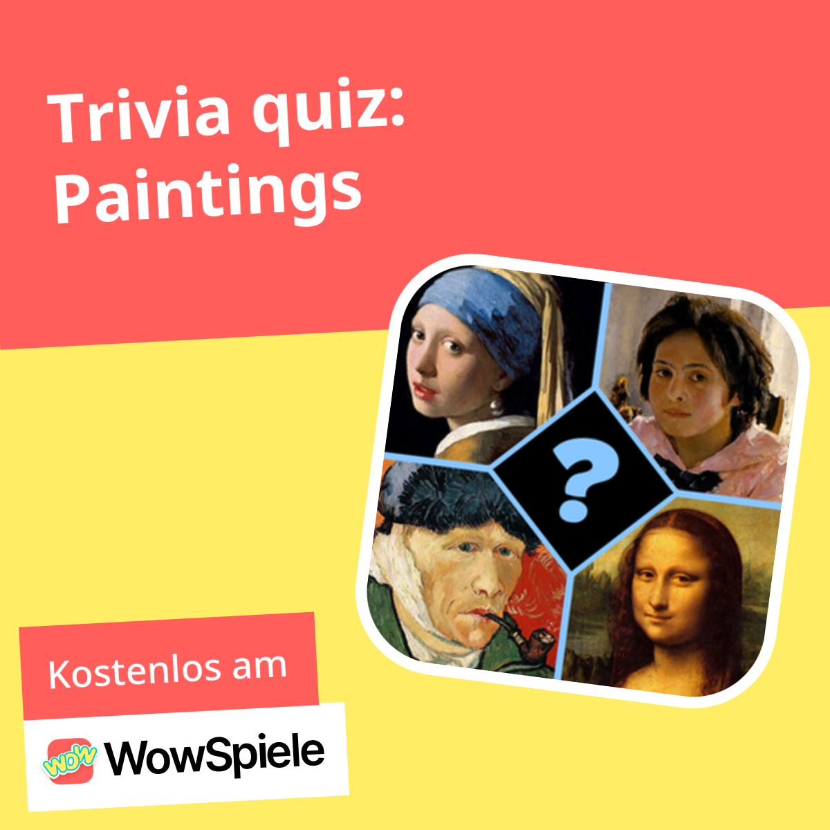 Trivia quiz: Paintings - Kostenlos spielen | WowSpiele