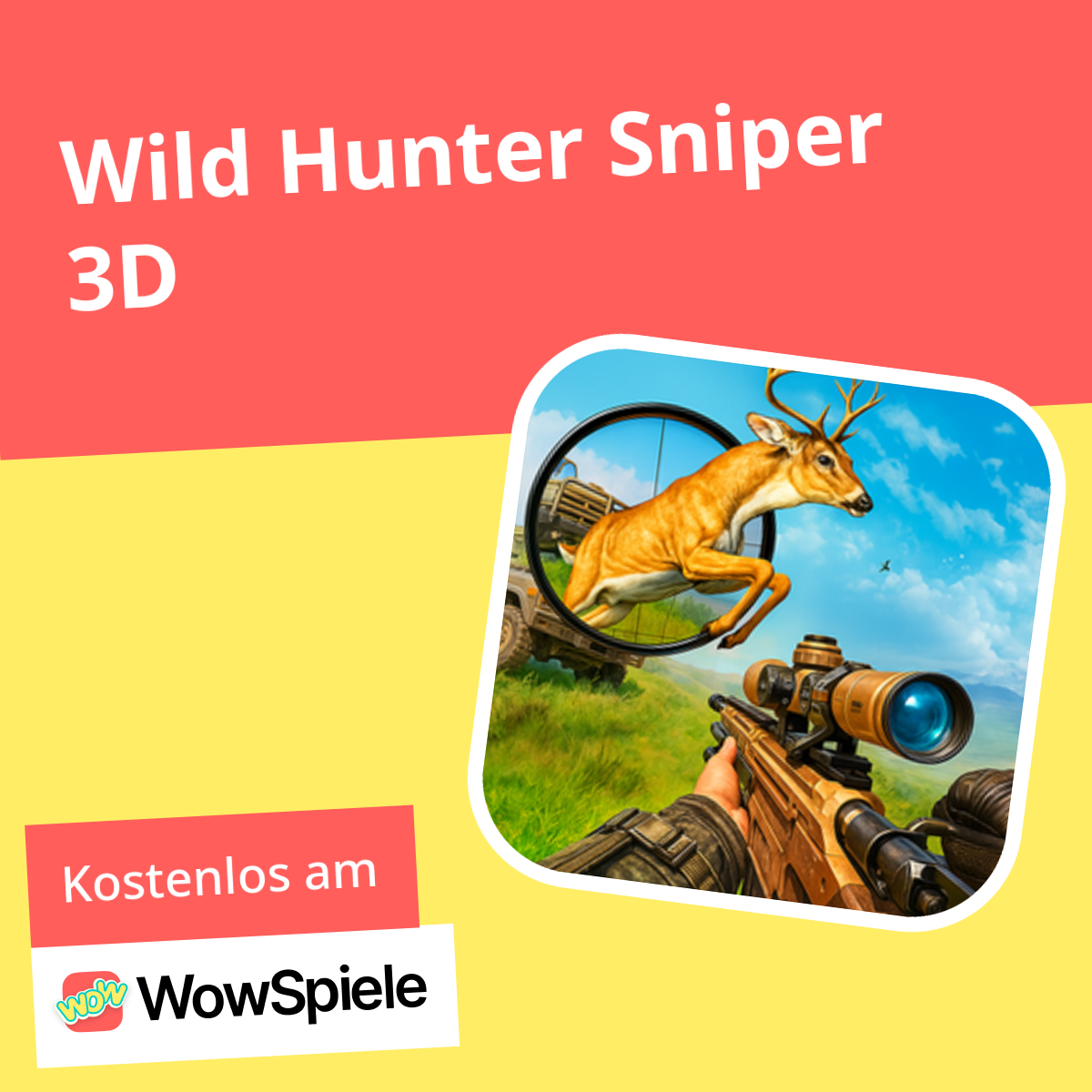 Wild Hunter Sniper 3D - Kostenlos spielen | WowSpiele
