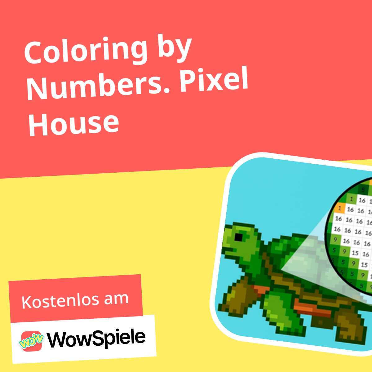 Coloring by Numbers. Pixel House (von MirraGames) - Kostenlos Spielen ...