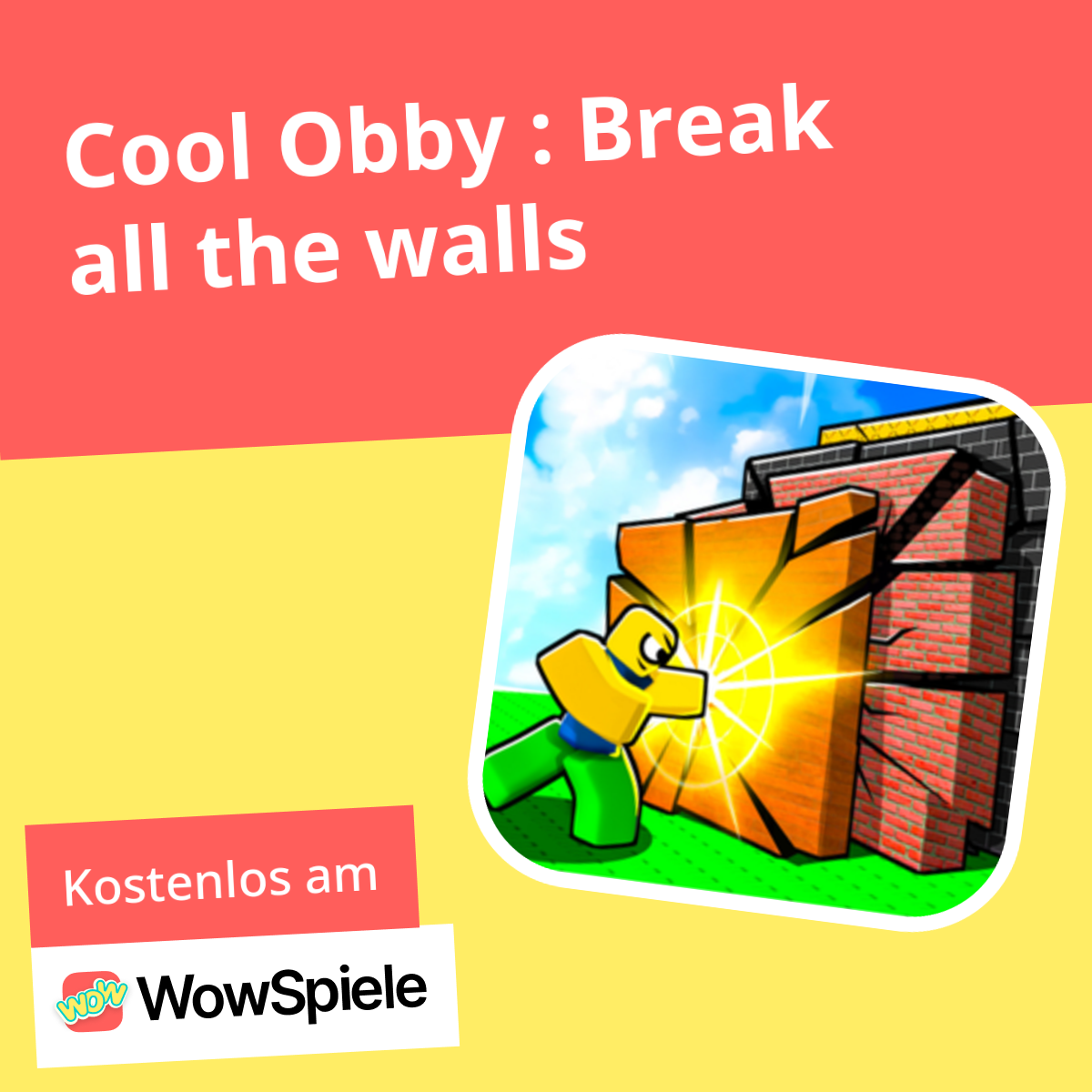 Cool Obby : Break all the walls (von Obby Games) - Kostenlos Spielen ...