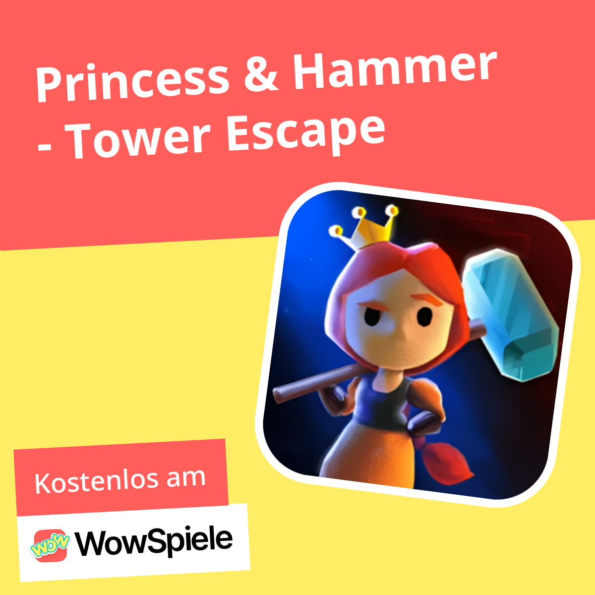 Princess & Hammer - Tower Escape (von Aiymny) - Kostenlos Spielen ...