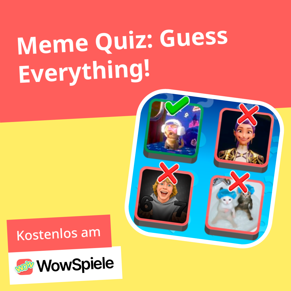 Meme Quiz: Guess Everything! - Kostenlos spielen | WowSpiele
