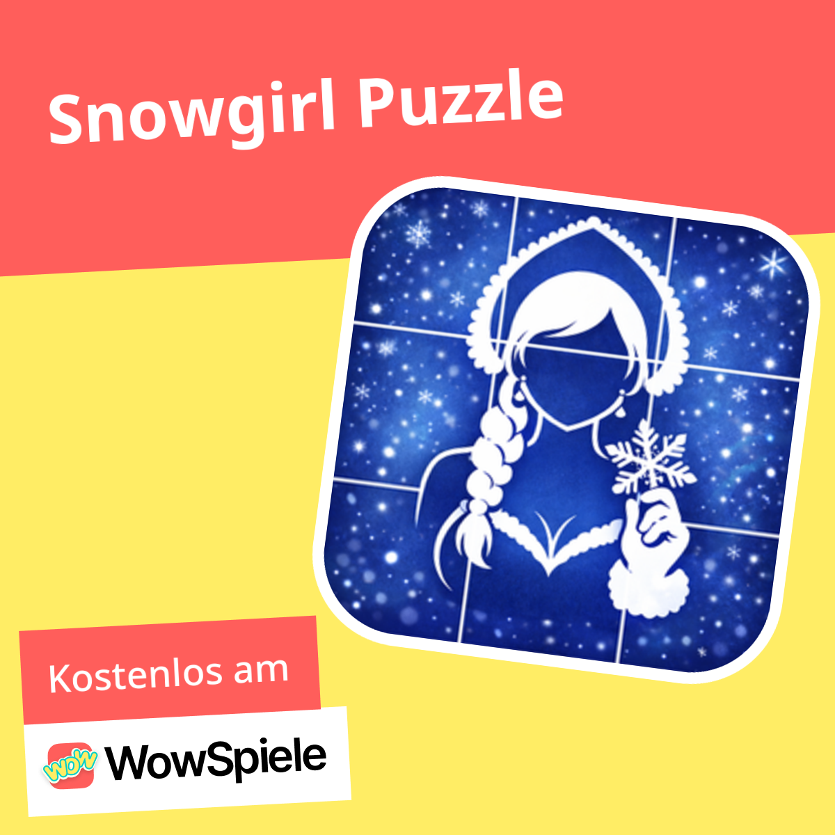 Snowgirl Puzzle (von Skripuchie Igry) - Kostenlos Spielen | WowSpiele