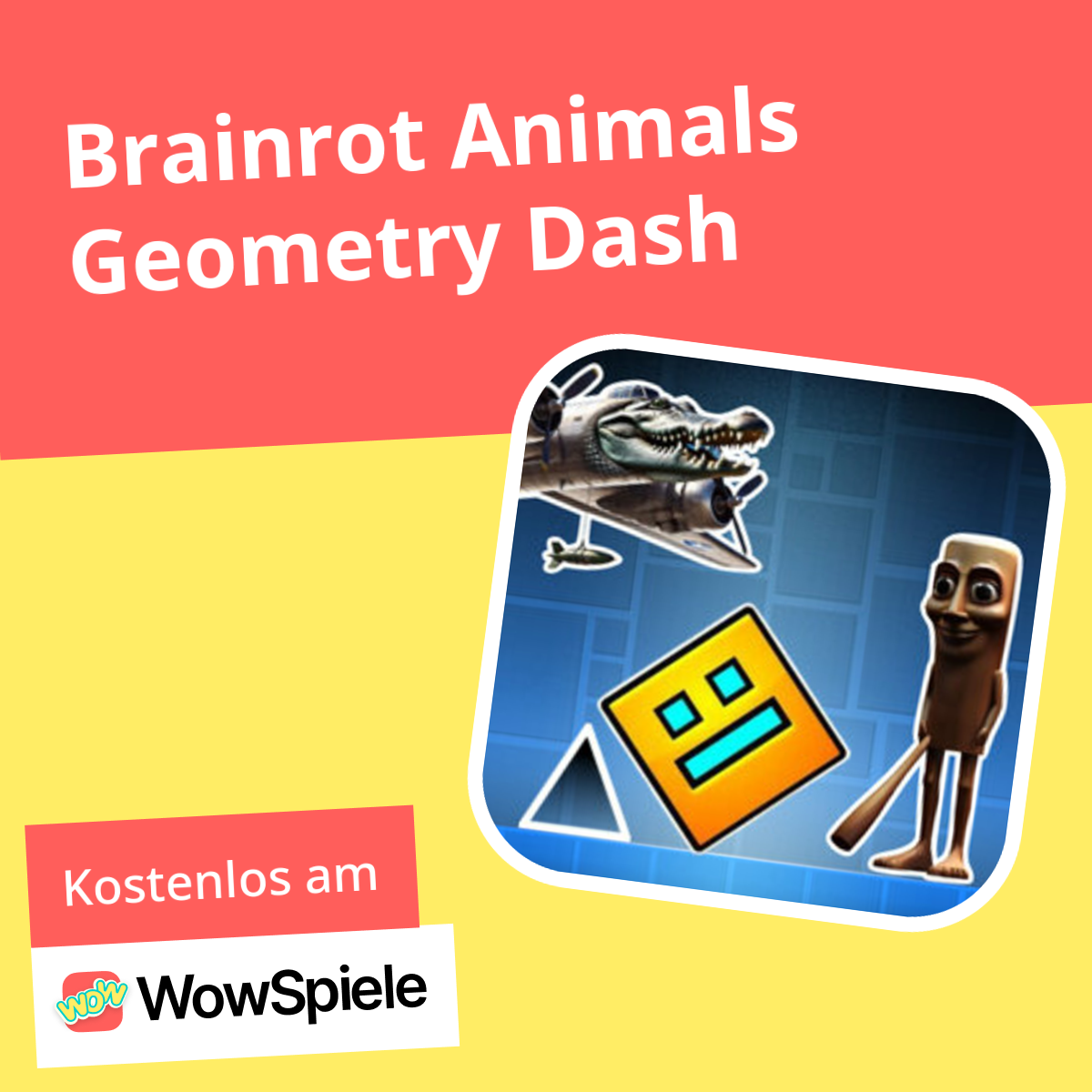 Brainrot Animals Geometry Dash (von PlayDanilych) - Kostenlos Spielen ...